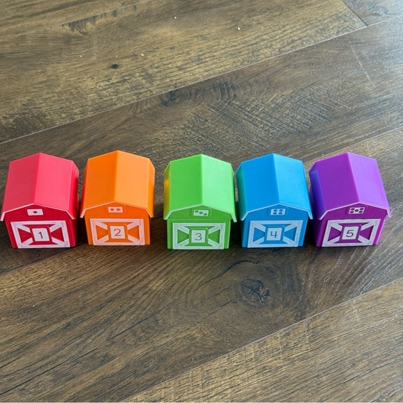 Toys | Colorful Numbered Barn Toy Set | Poshmark